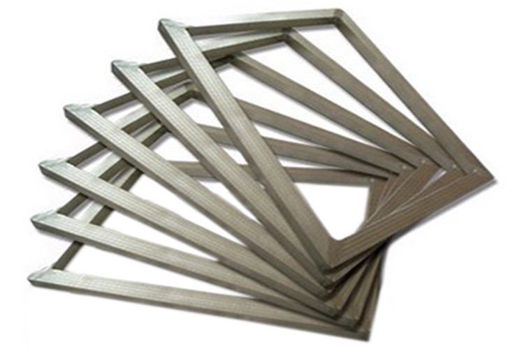 Industrial Silk Screen Printing Frame , Silver Small Screen Printing ...